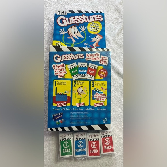Hasbro | Toys | New Hasbro Gaming Guesstures Ages 8 | Poshmark